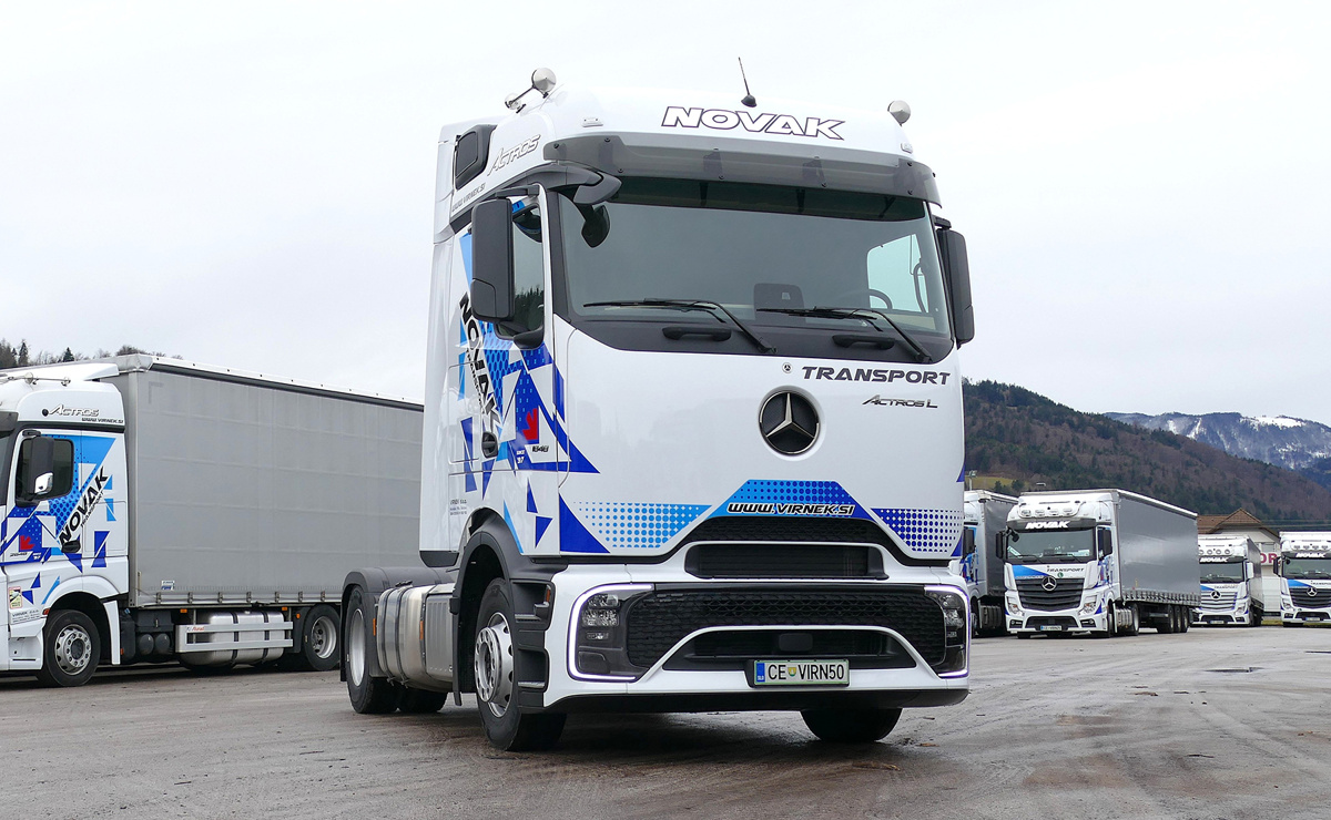 Prvi Mercedes-Benz Actros L ProCabin za Sloveniju | Cargo Magazin