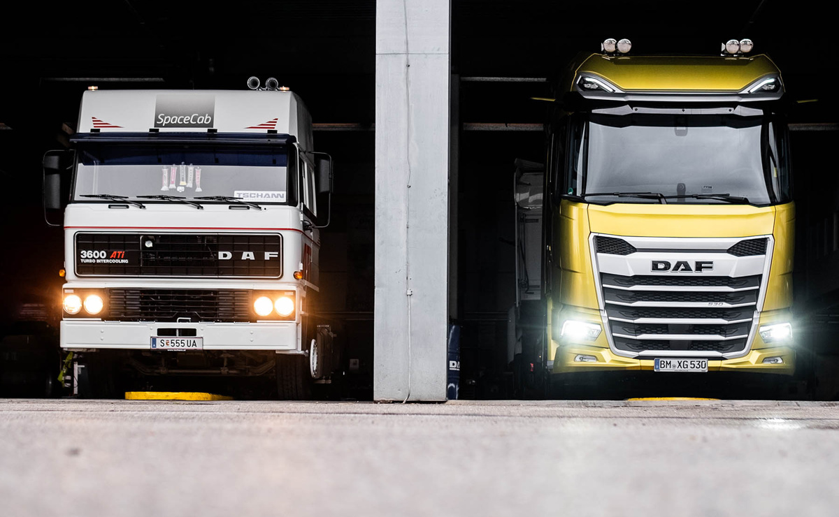 DAF 3600 ATi vs. DAF XG+ | Cargo Magazin