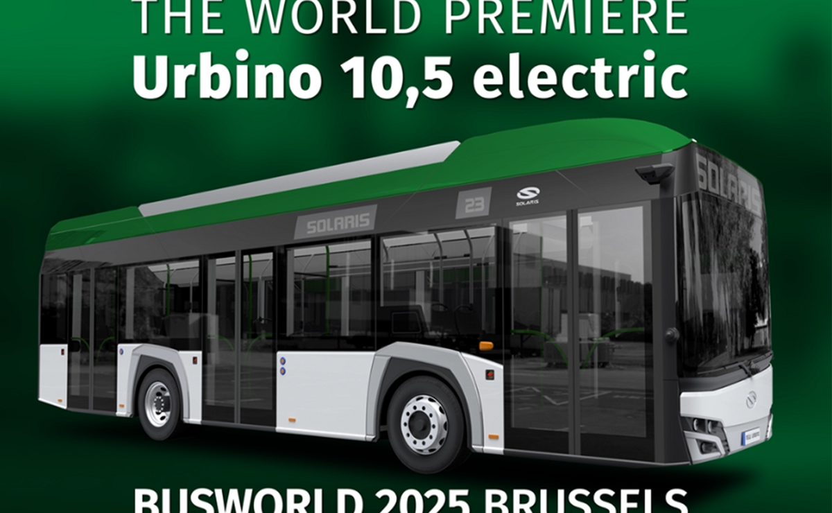 Solaris Urbino 10,5 - premijera na Busworld 2025. | Cargo Magazin