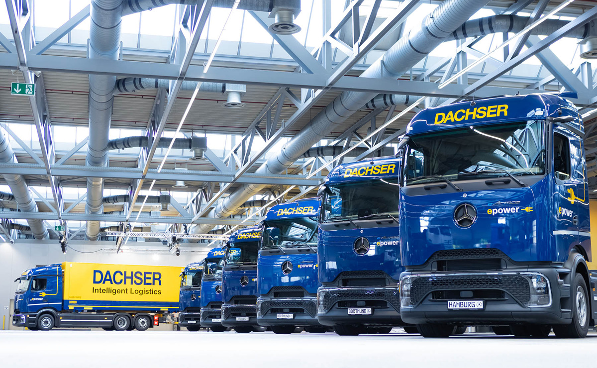 15 Mercedes-Benz eActros 600 za Dachser | Cargo Magazin