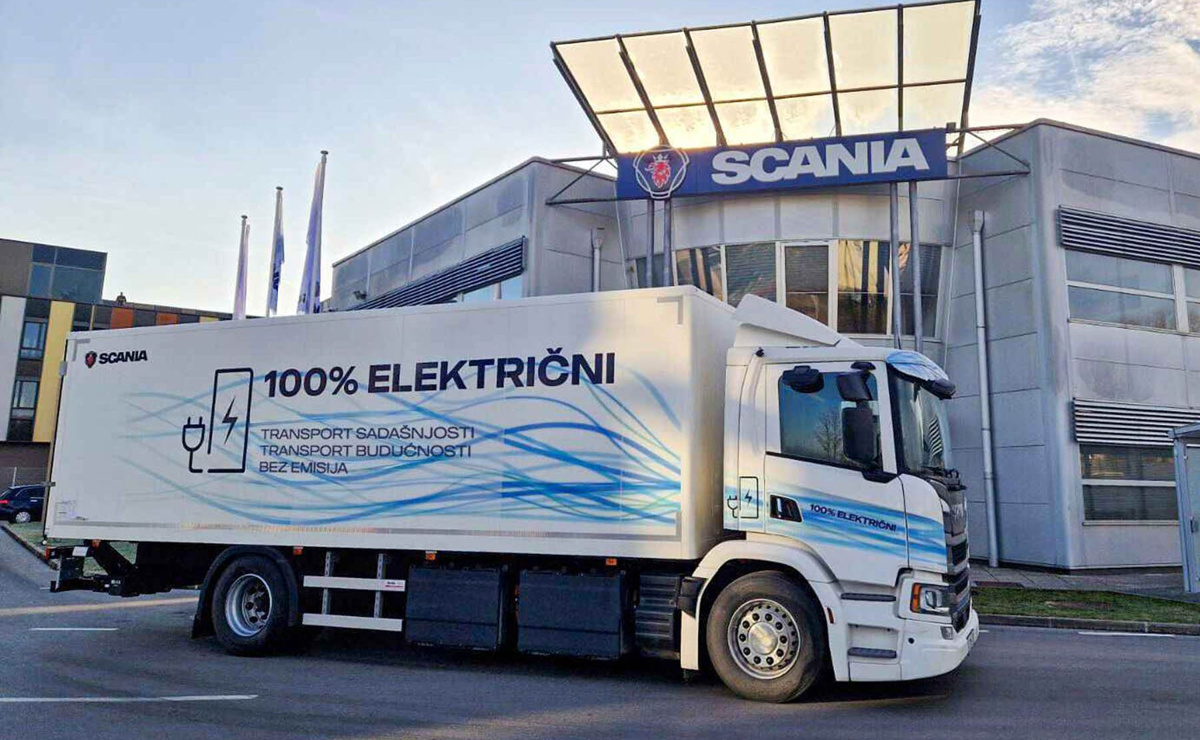 Prva električna Scania u Hrvatskoj | Cargo Magazin